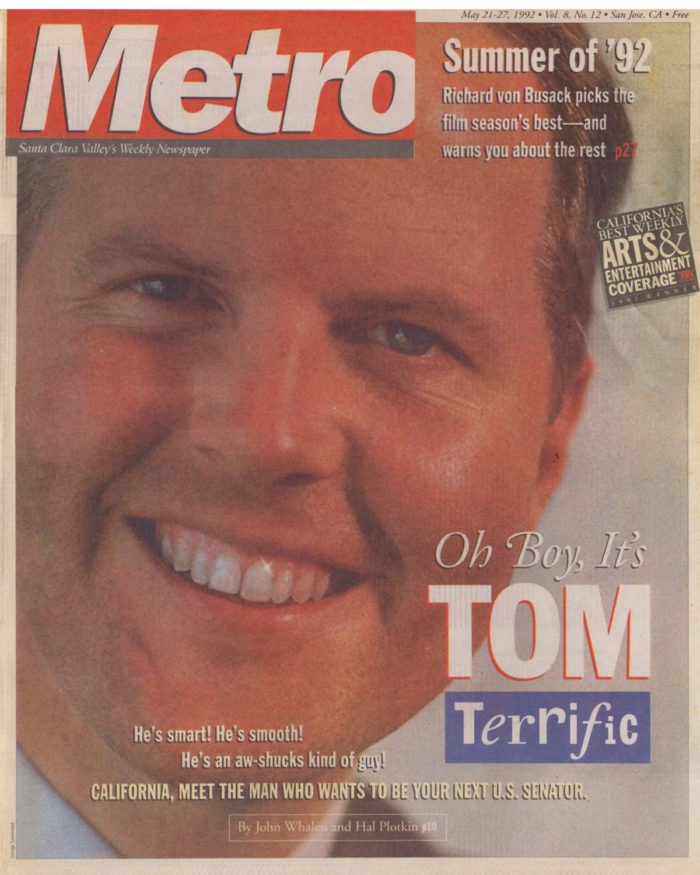 Sincerely, Tom Campbell - WHAT I REALLY WANT TO SAY